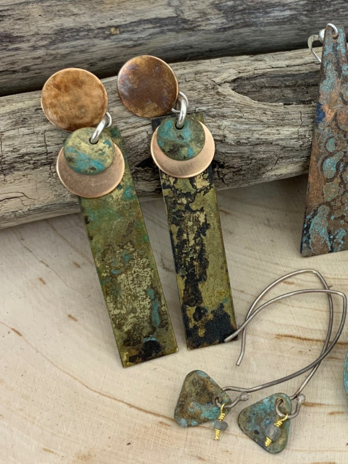 Copper and brass jewelry store