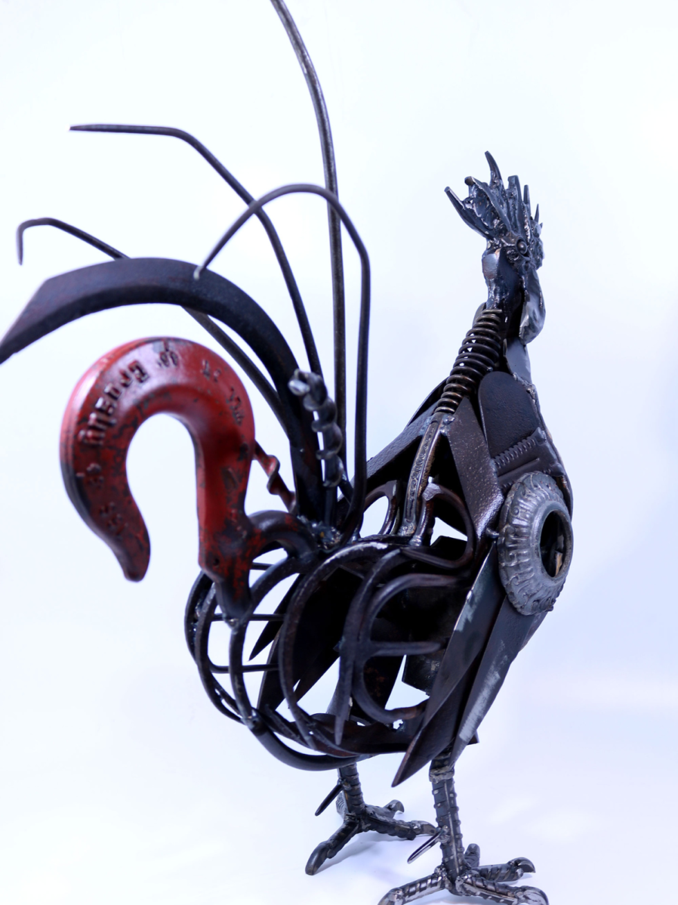 How to Weld a Rooster – Metal Art Welding | Curious Mondo